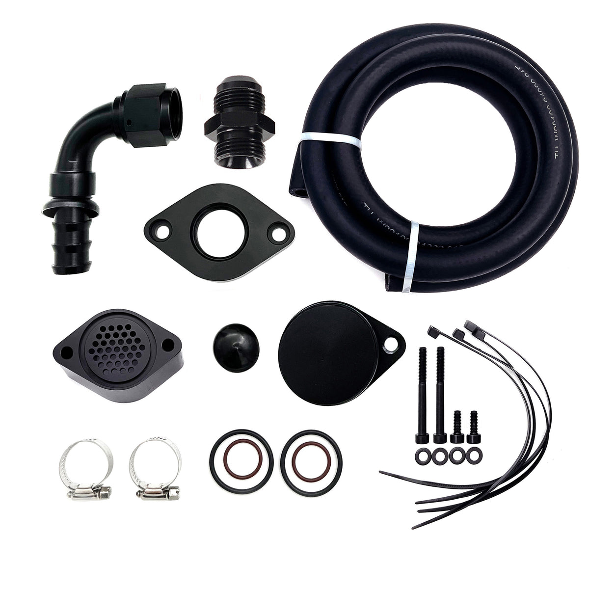 CCV/PCV Reroute/Delete Engine Ventilation Kit for 2011-2023 6.7L ...