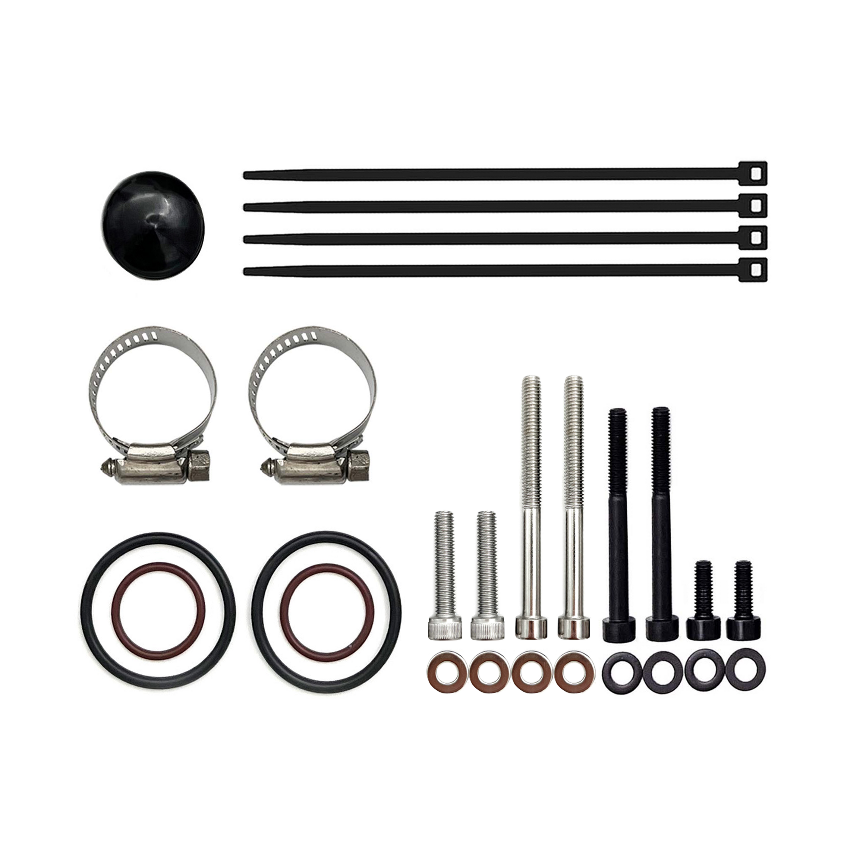 2011-2023 6.7L Ford Powerstroke CCV PCV Reroute Engine Ventilation Kit ...