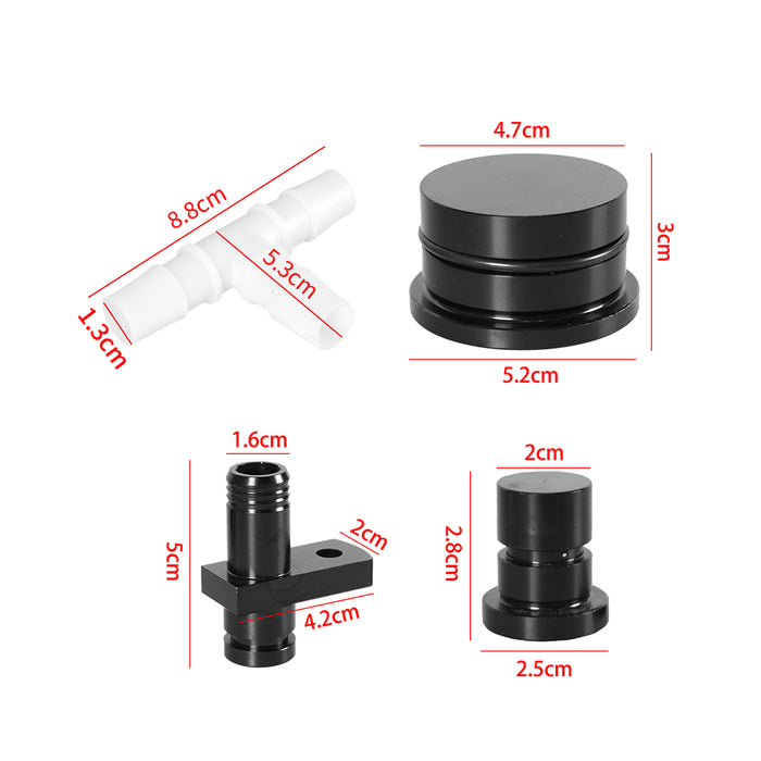2004-2010 6.6L Duramax Diesel Turbo CCV PCV Reroute Piping Kit | TruckTok