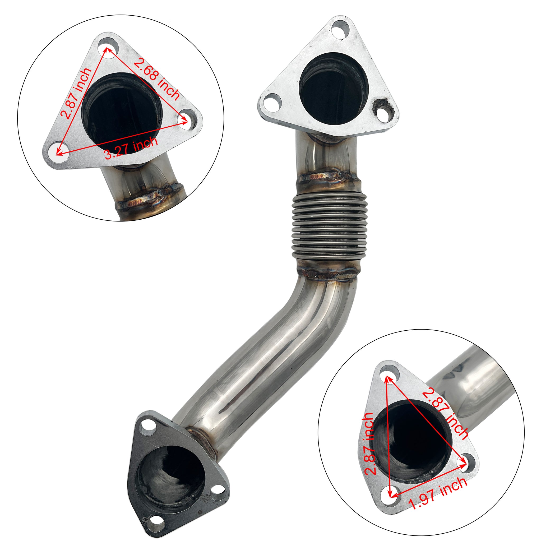 2007.5-2010 6.6L LMM Duramax Passenger Up Pipe & EGR Delete Kit | TruckTok