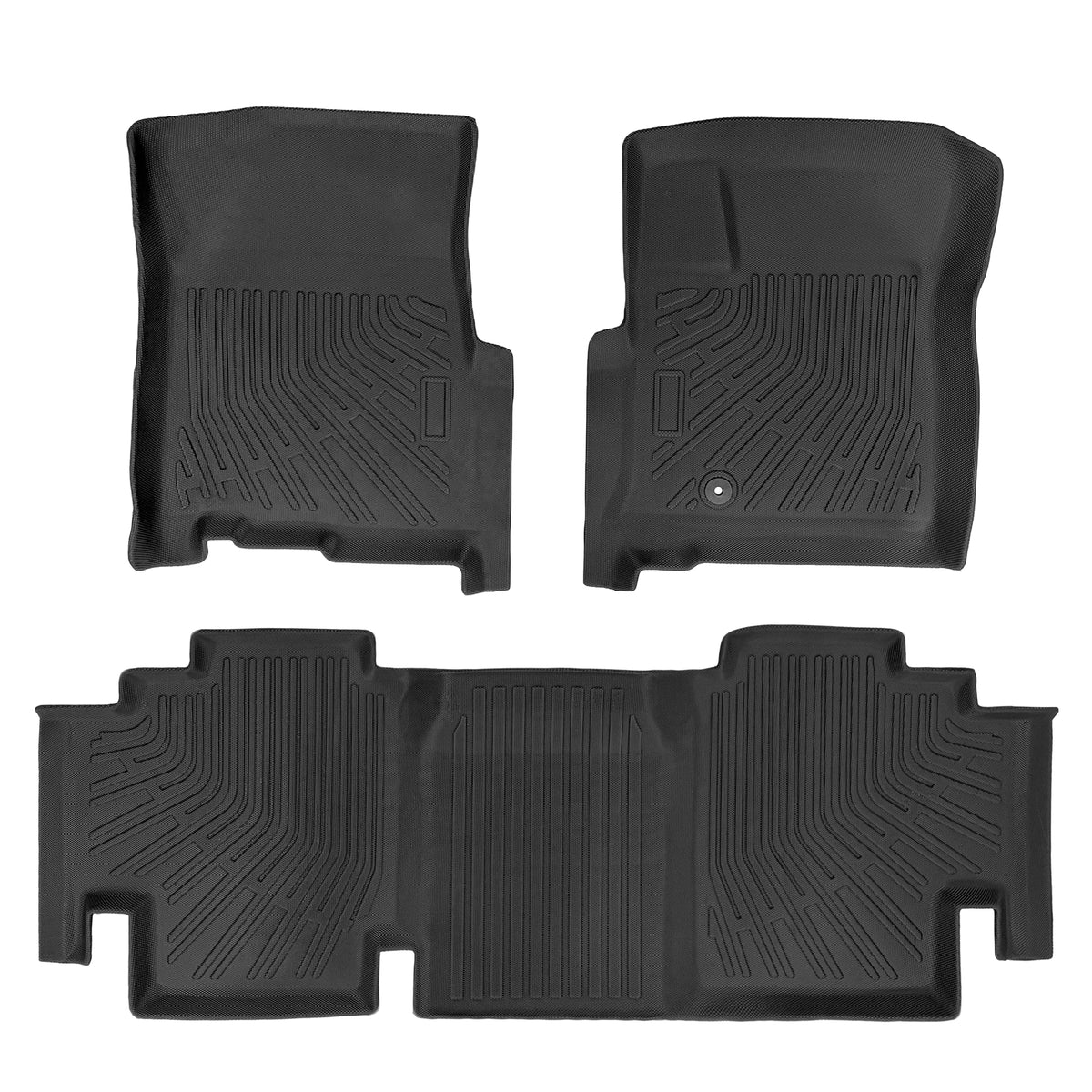 1999-2007 Ford F250 F350 F450 SuperCab All-Weather TPE Floor Mats ...