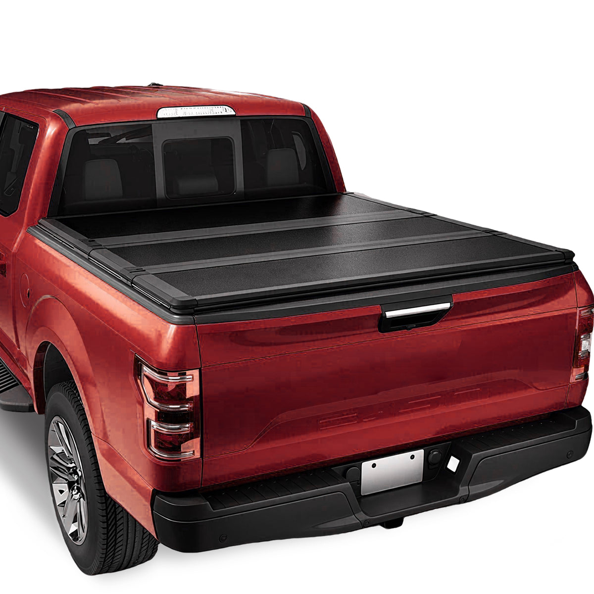 2014-2018 Chevy Silverado Sierra 5.8FT 3-Fold Hard Bed Tonneau Cover ...