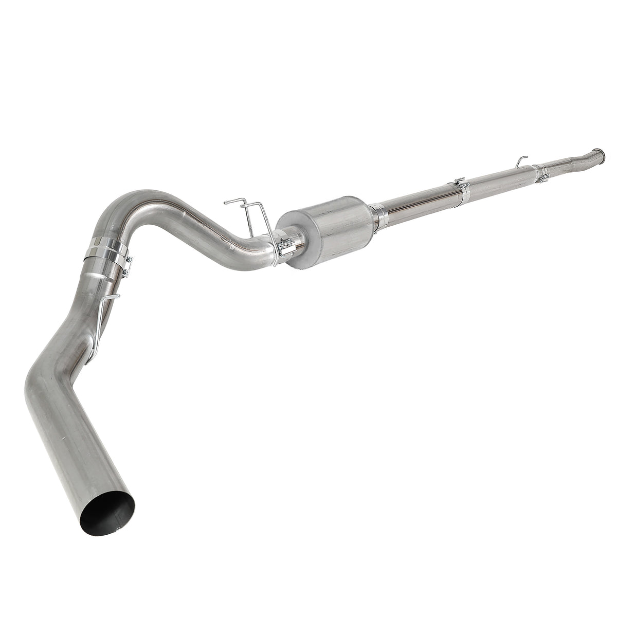2011-2022 6.7L Ford 5″ Dp-Back DPF Delete Pipe (With Muffler) | TruckTok