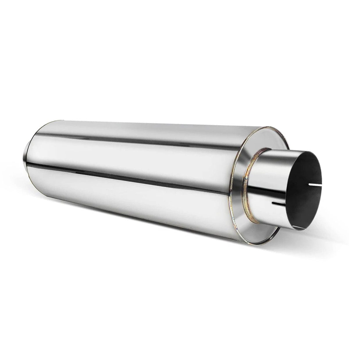 4" Stainless Steel Muffler 20" Overall Length for Diesel | TruckTok