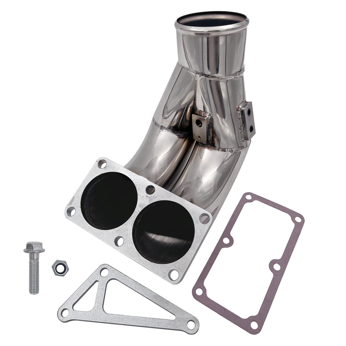 2007-2018 6.7L RAM Cummins 3.5inch Intake Manifold Elbow Tube Horn ...