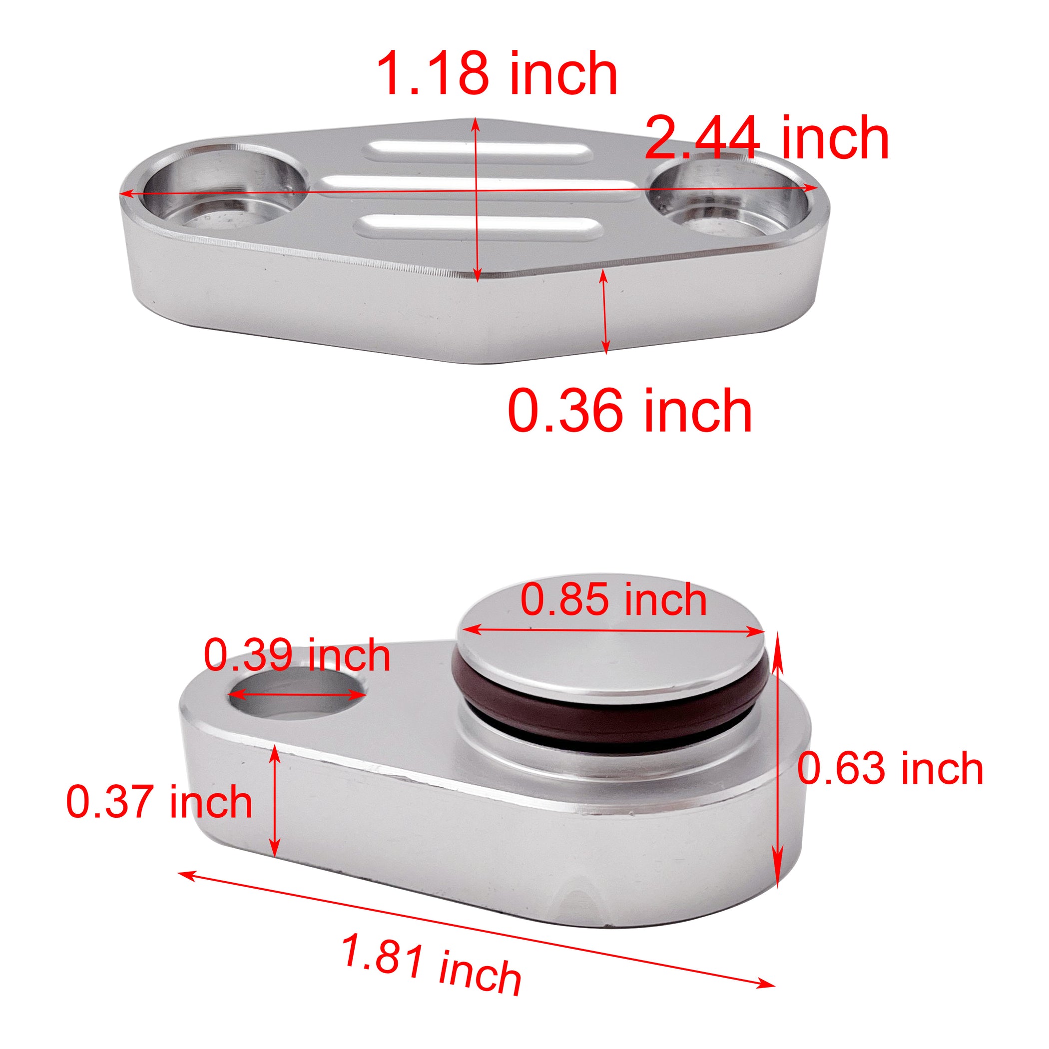 1985-1988 305 TPI 350 TPI Engines EGR Block Off Delete Plug Kit | TruckTok