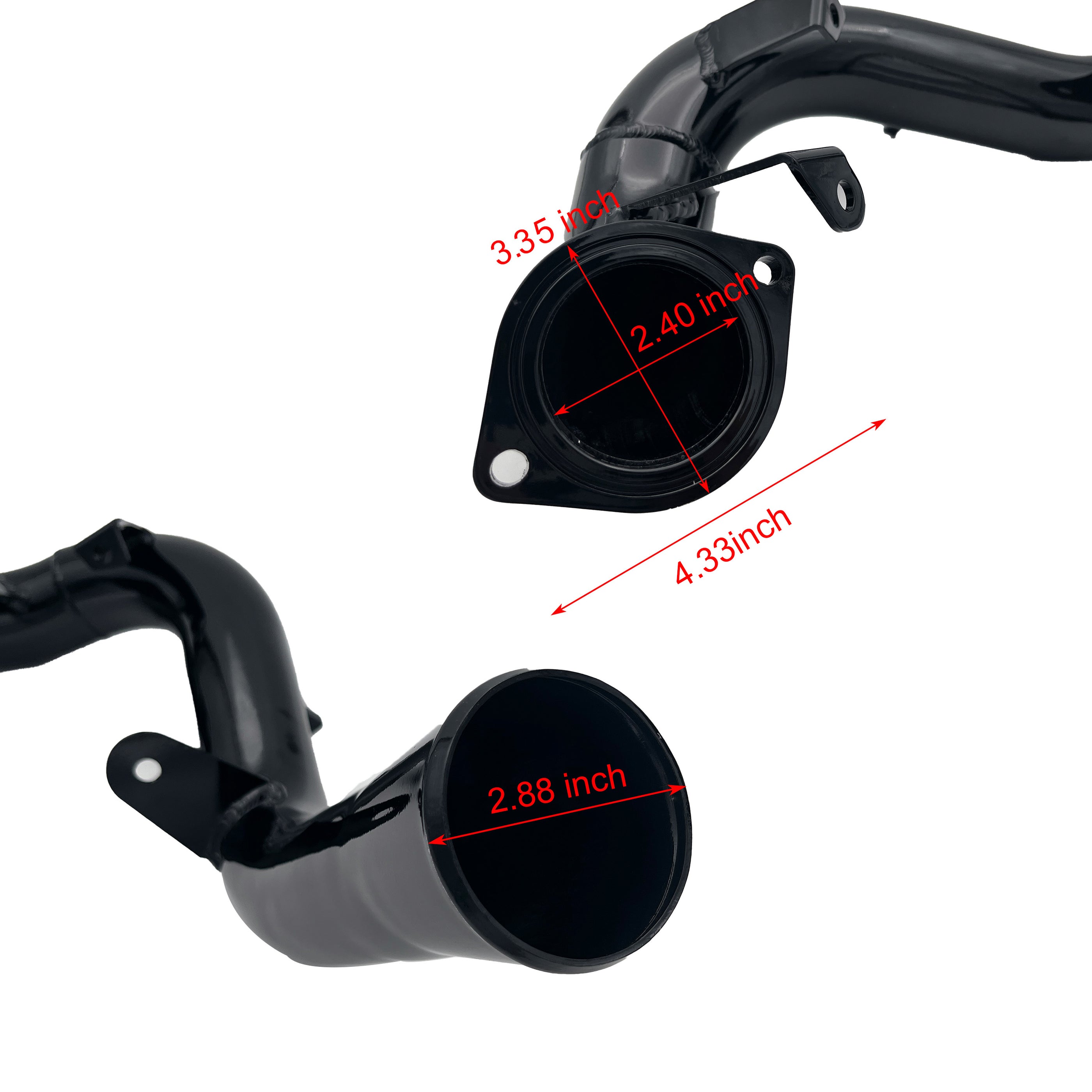 2007-2010 6.6L Duramax LMM Intake Elbow Pipe EGR Delete Kit | TruckTok