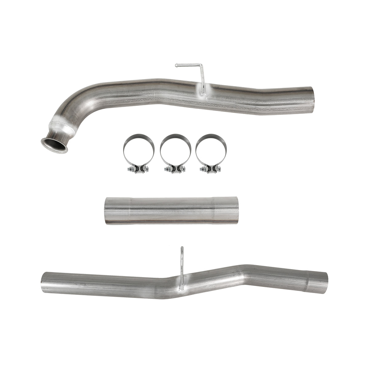 2011-2015 Duramax 4" LML DPF & CAT Delete Pipe (No muffler) | TruckTok