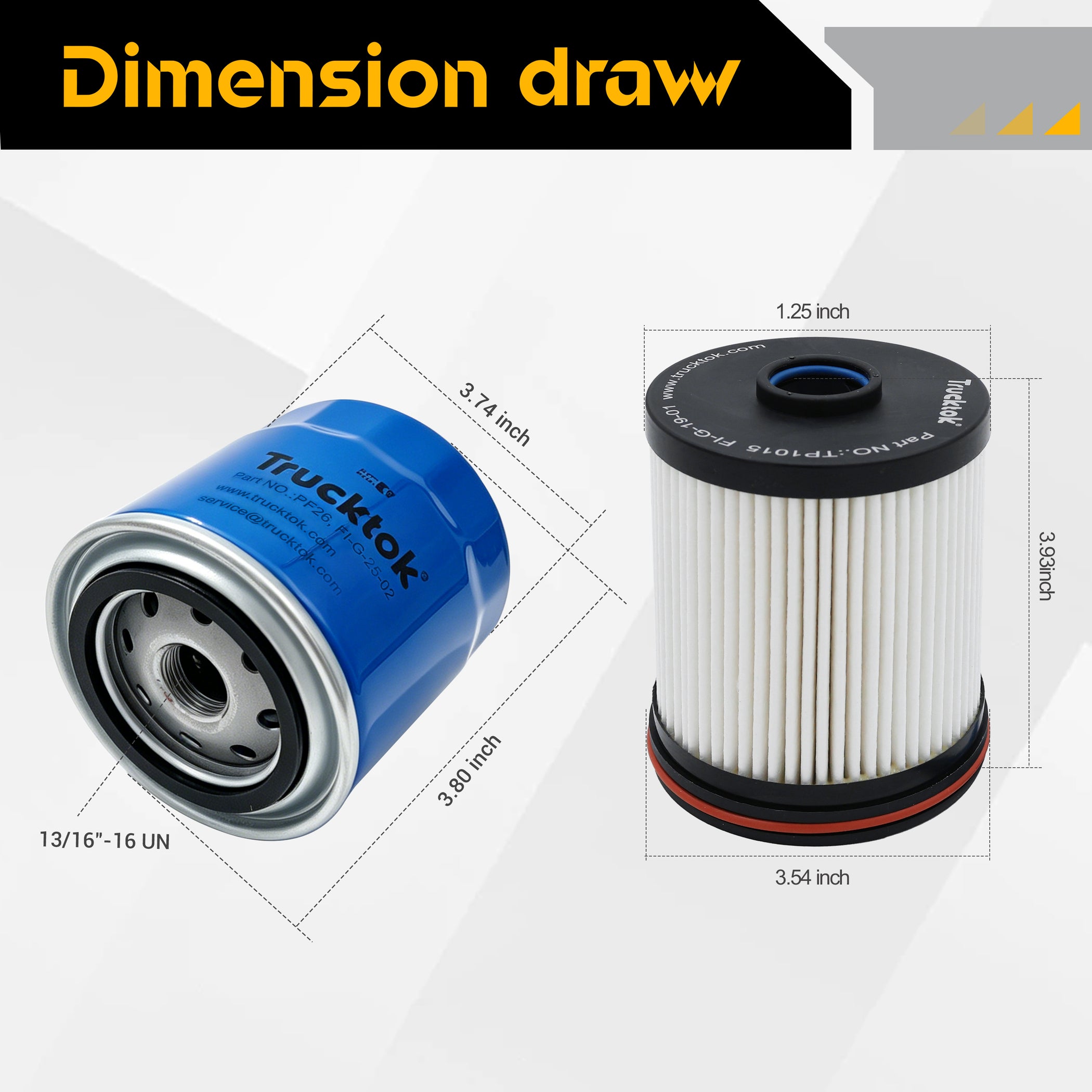 2020-2026 6.6L Silverado Sierra Duramax Filter Set | Trucktok