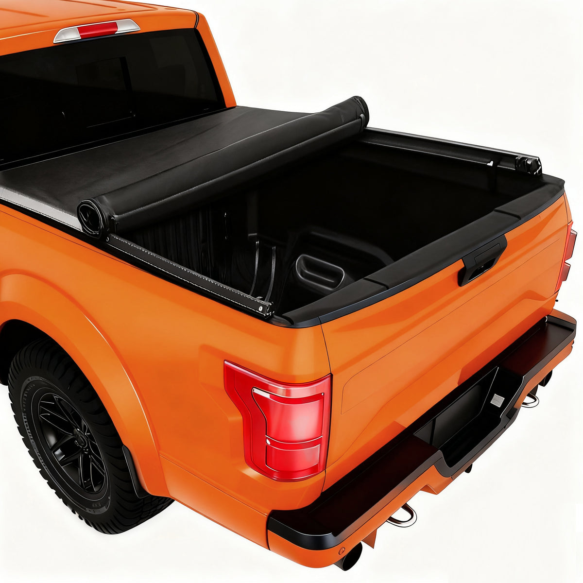 1999-2016 Ford F250 F350 Super Duty 8FT Soft Roll Up Tonneau Cover Bed ...