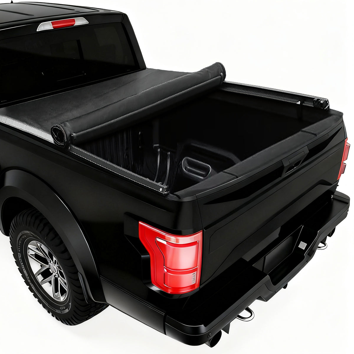 1999-2016 Ford F250 F350 Super Duty 6.8FT Soft Roll Up Tonneau Cover ...
