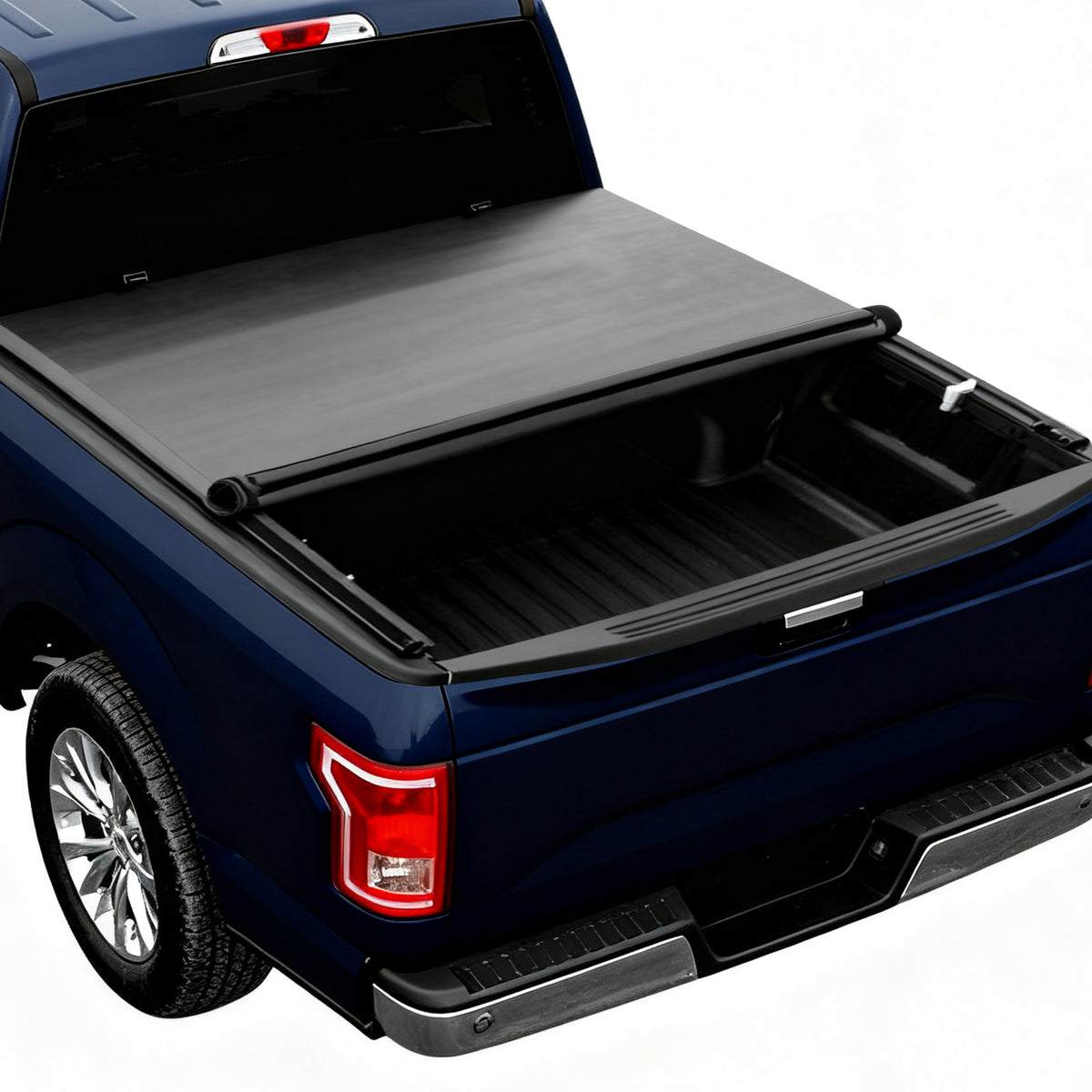 Trucktok 2015-2025 Ford F150 5.5FT Soft Roll Up Tonneau Cover Truck Be